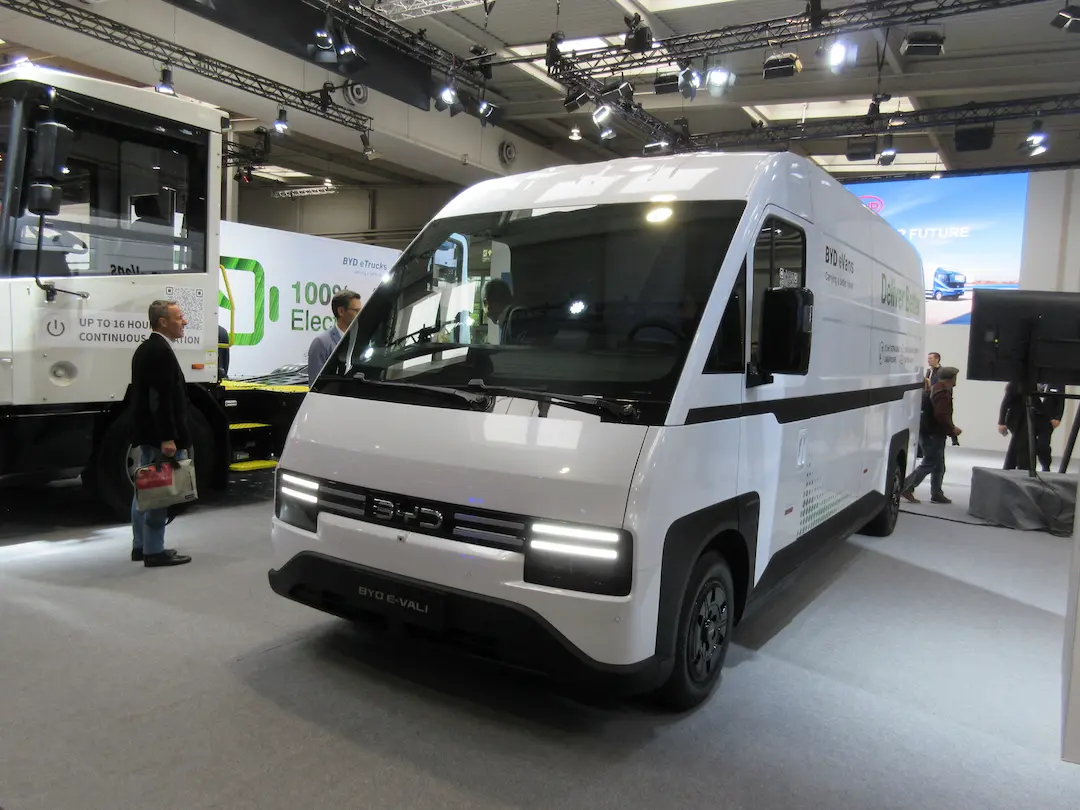 BYD to launch electric E-Vali van in UK - What Van?